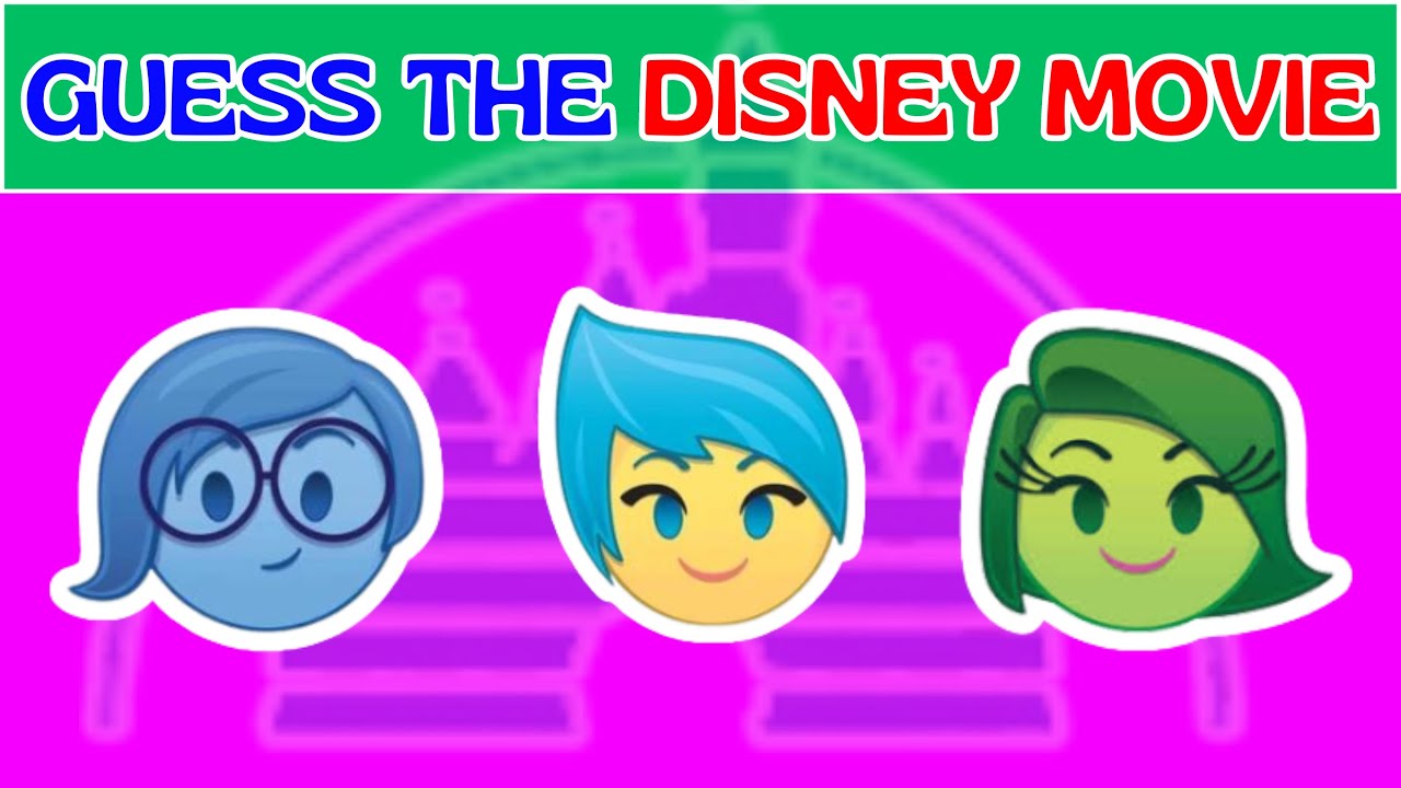 Can You Guess the Disney Movie? | Emoji Challenge 🎥 | Guess the Word ...