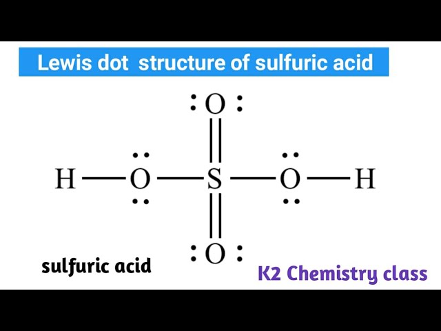 H2so4 Lewis Dot Structure File:Sulfur Acid Structure.png Wikimedia