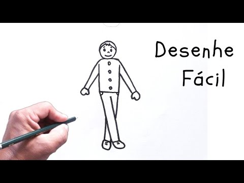 Como Desenhar um Boneco fácil - YouTube