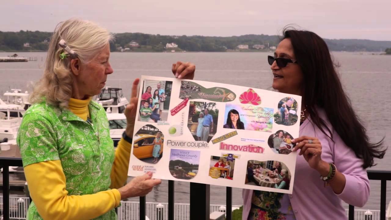 Martha Mathews' Vision Board with Sangita Patel - YouTube