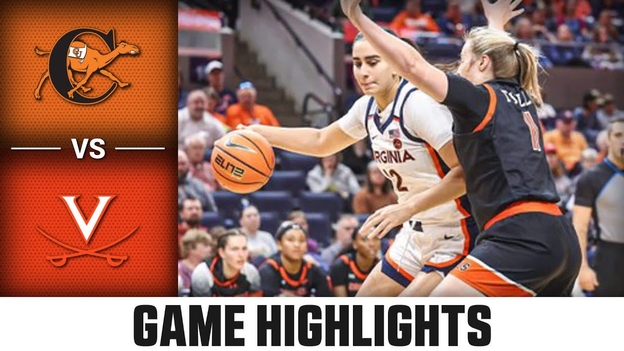 Campbell vs. Virginia Game Highlights | 2023-24 ACC Women’s Basketball ...