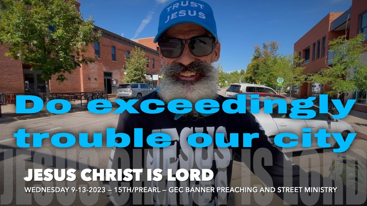 ️ Do exceedingly | —JOHN CHOQUE. Street Preacher. Founding Pastor. GEC ...