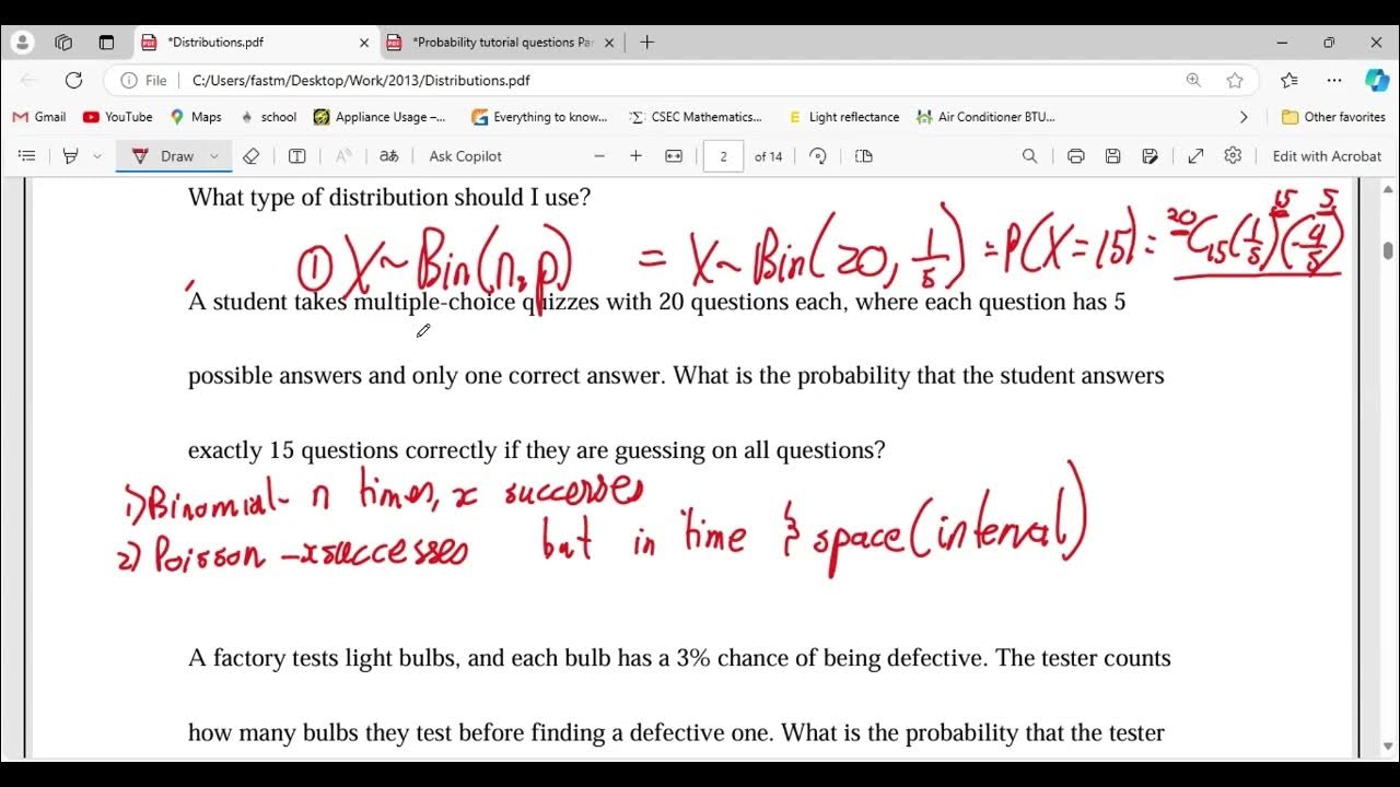Probability Tutorial Part 3 - YouTube