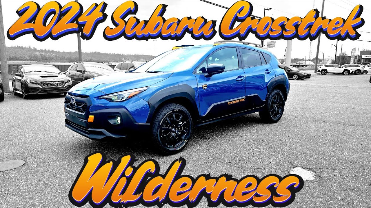 2024 Subaru Crosstrek Wilderness Geyser Blue Condensed Walk-Through ...