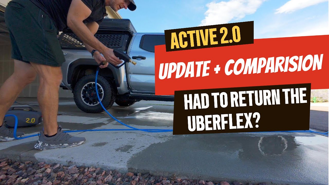 Active 2.0 Pressure Washer vs. Chemical Guys: EPIC Cleaning Battle! (Uberflex Hose FAIL) - YouTube