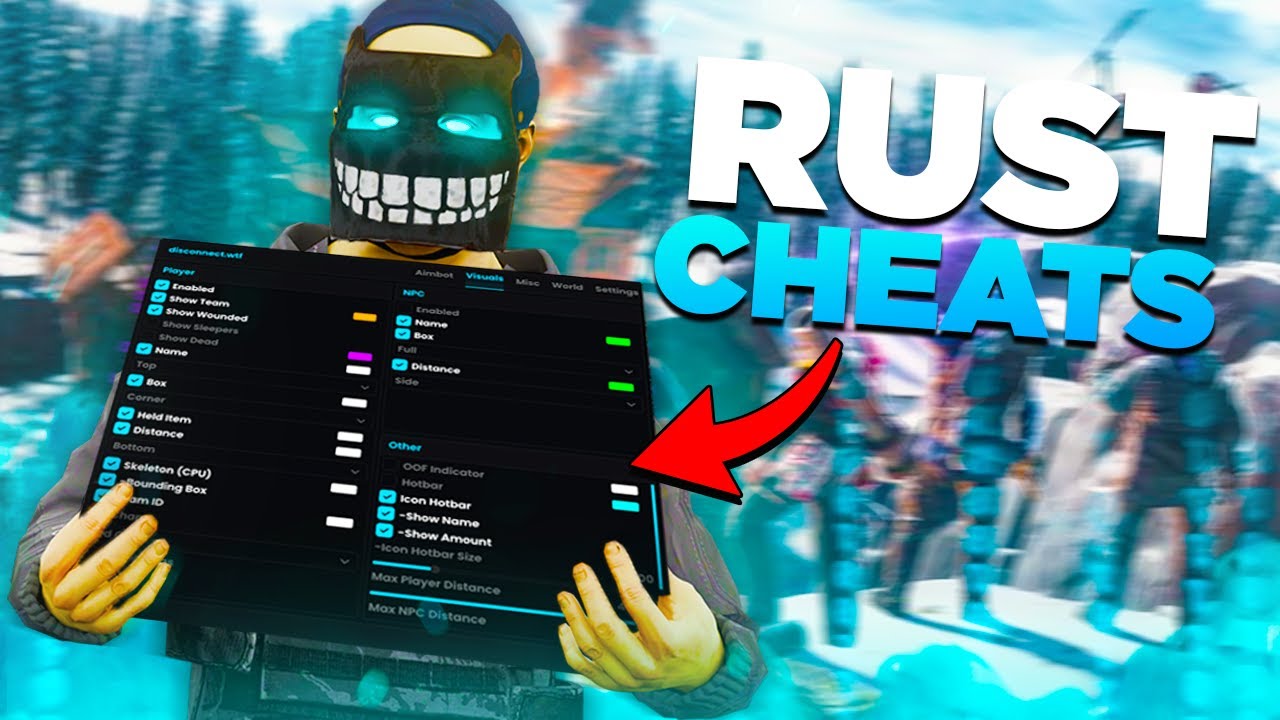 How a CHEATER carries a LEGIT player in RUST! - YouTube