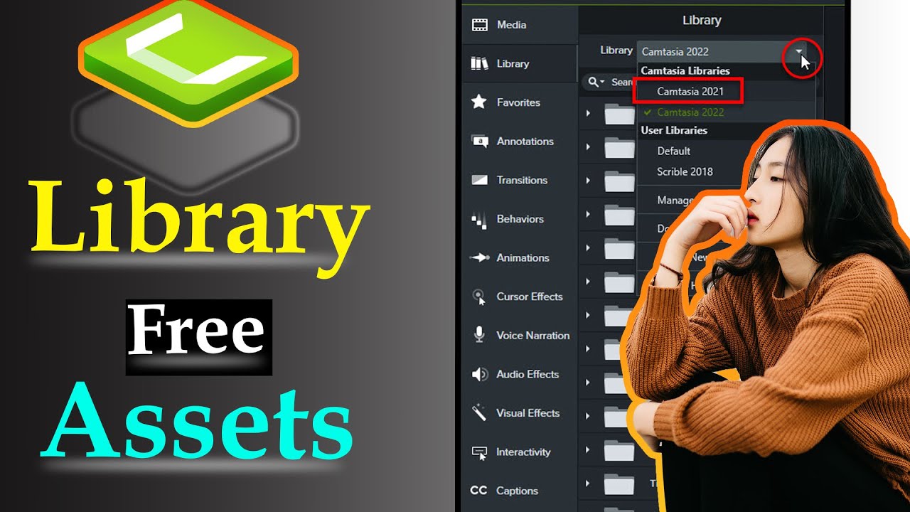 How to Use the Camtasia 2022 Library to Create and Enhance your Videos ...