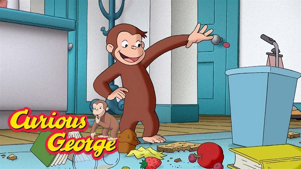 George cleans up 🐵 Curious George 🐵 Kids Cartoon 🐵 Kids Movies - YouTube