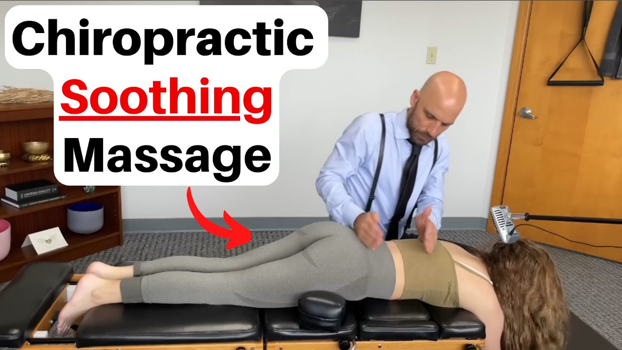 This Chiropractic Adjustment Massage is so Soothing | Experienced ...