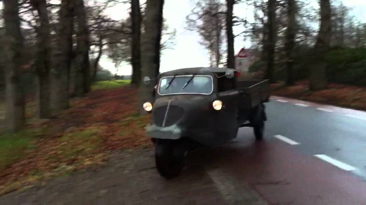 First ride after 60 years of our Tempo A400 - YouTube