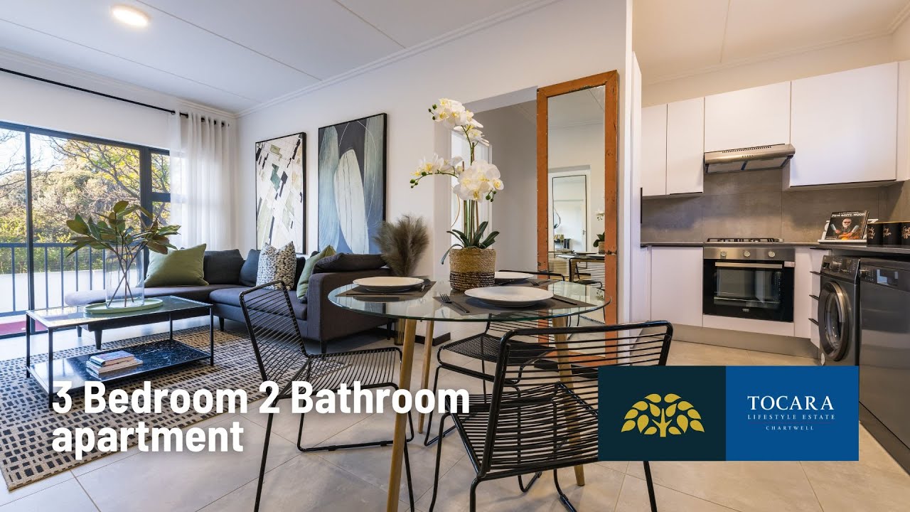 3 Bedroom, 2 Bathroom apartment in Tocara Lifestyle Estate, Chartwell ...