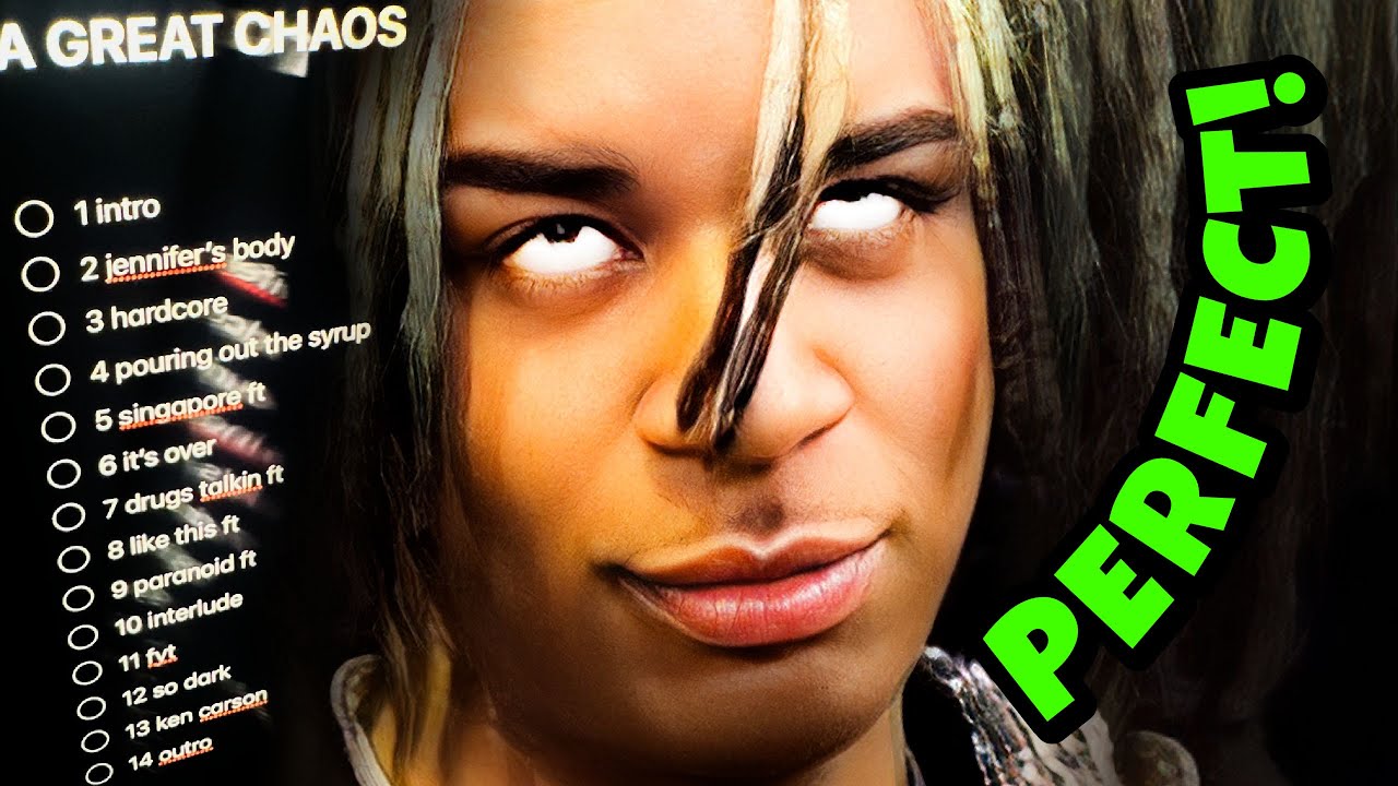 Ken Carson Gives Us The Perfect Album Length A Great Chaos Tracklist