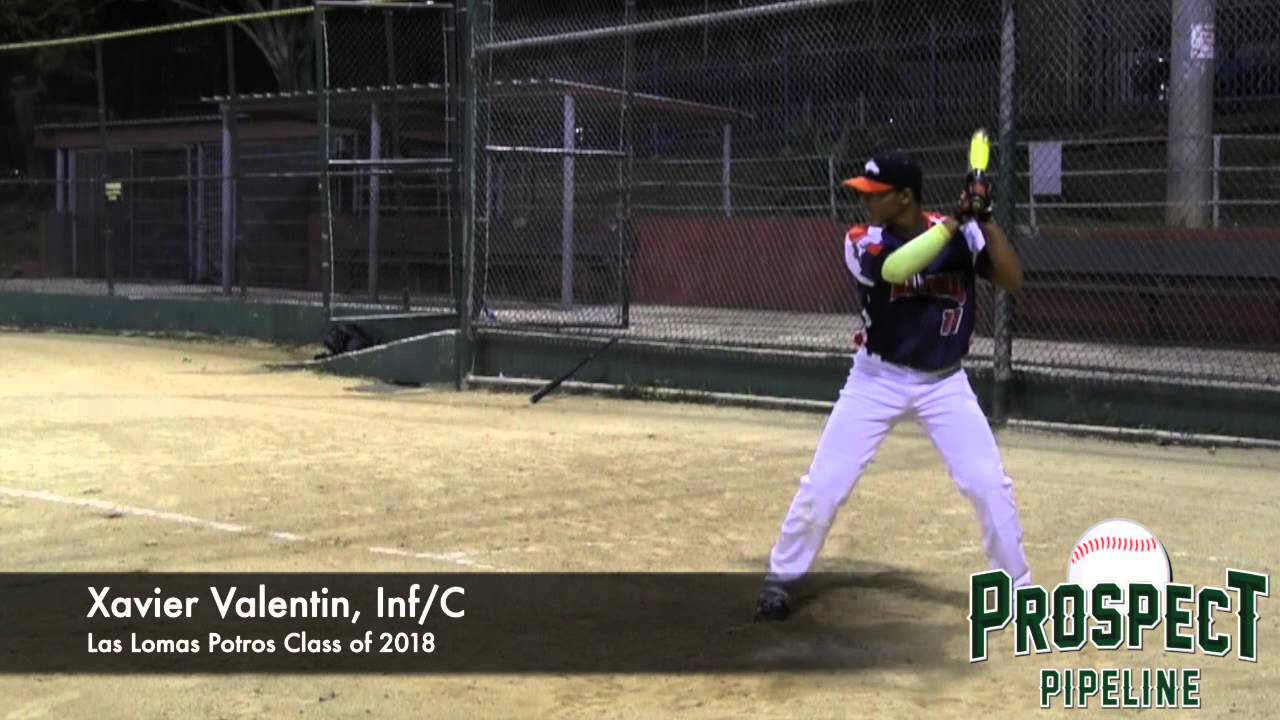 Xavier Valentin Prospect Video, Inf/C, Las Lomas Potros Class of 2018 ...