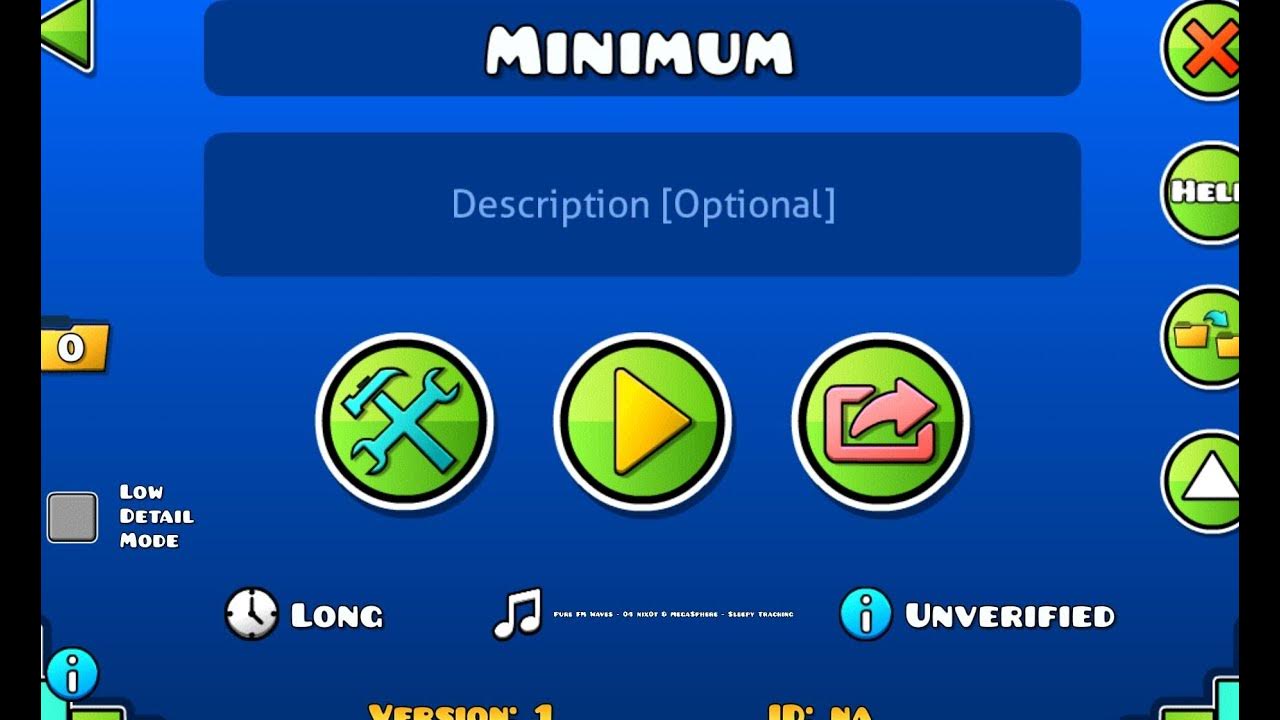 "Minimum" GD Layout by DemonEater97 (Me) - YouTube