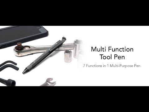 Multifunction 7 in 1 Pen Tech Tool - Extended - YouTube