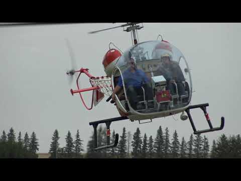 Bell 47 Timelapse Test Flying - YouTube