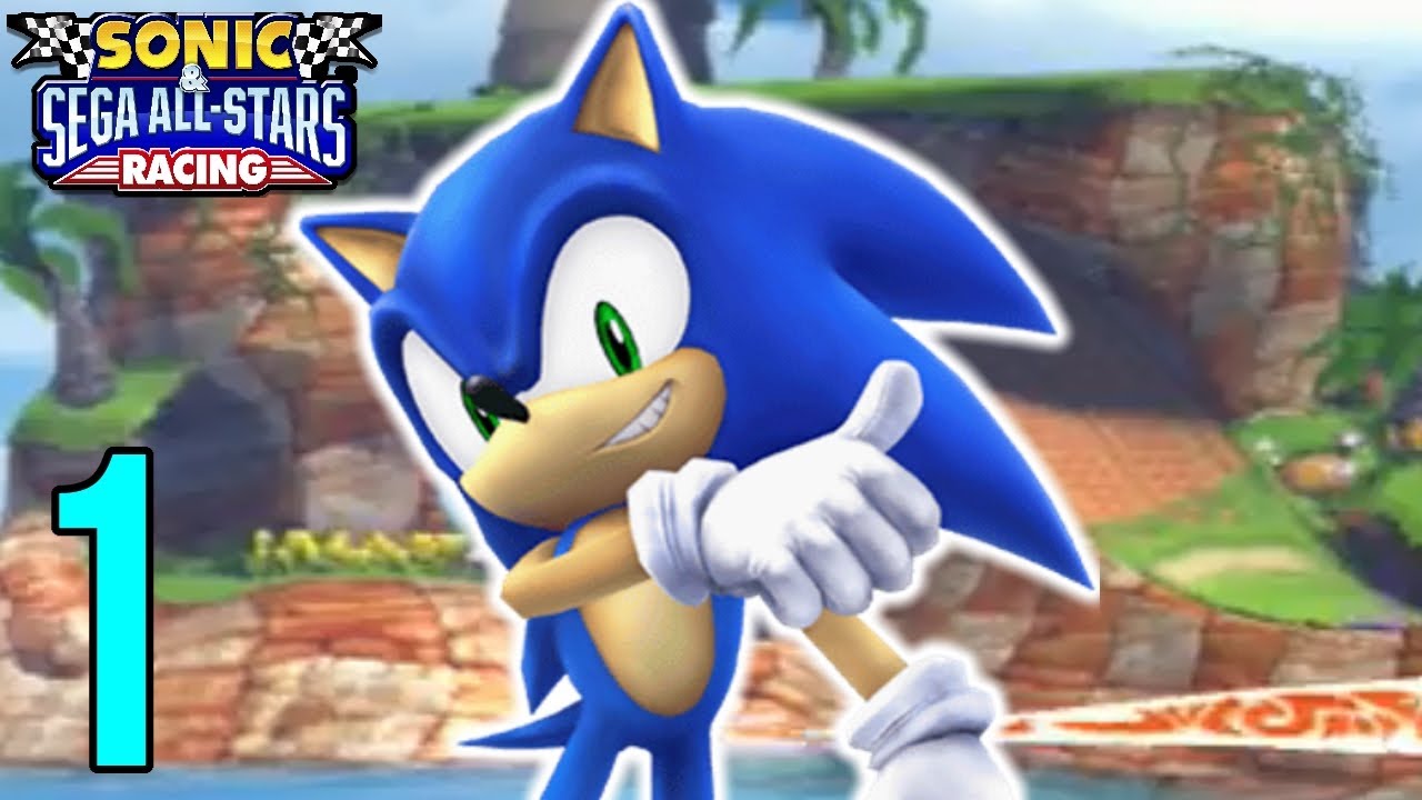 Sonic & Sega All-Stars Racing - Ep. 1 - Sonic's a Beast! - YouTube