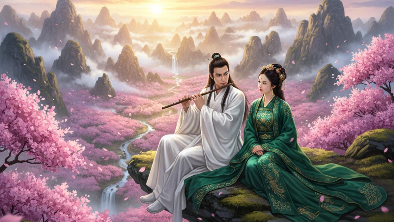 Relaxing Chinese Music | Bamboo Flute, Erhu & Guzheng Meditation - YouTube