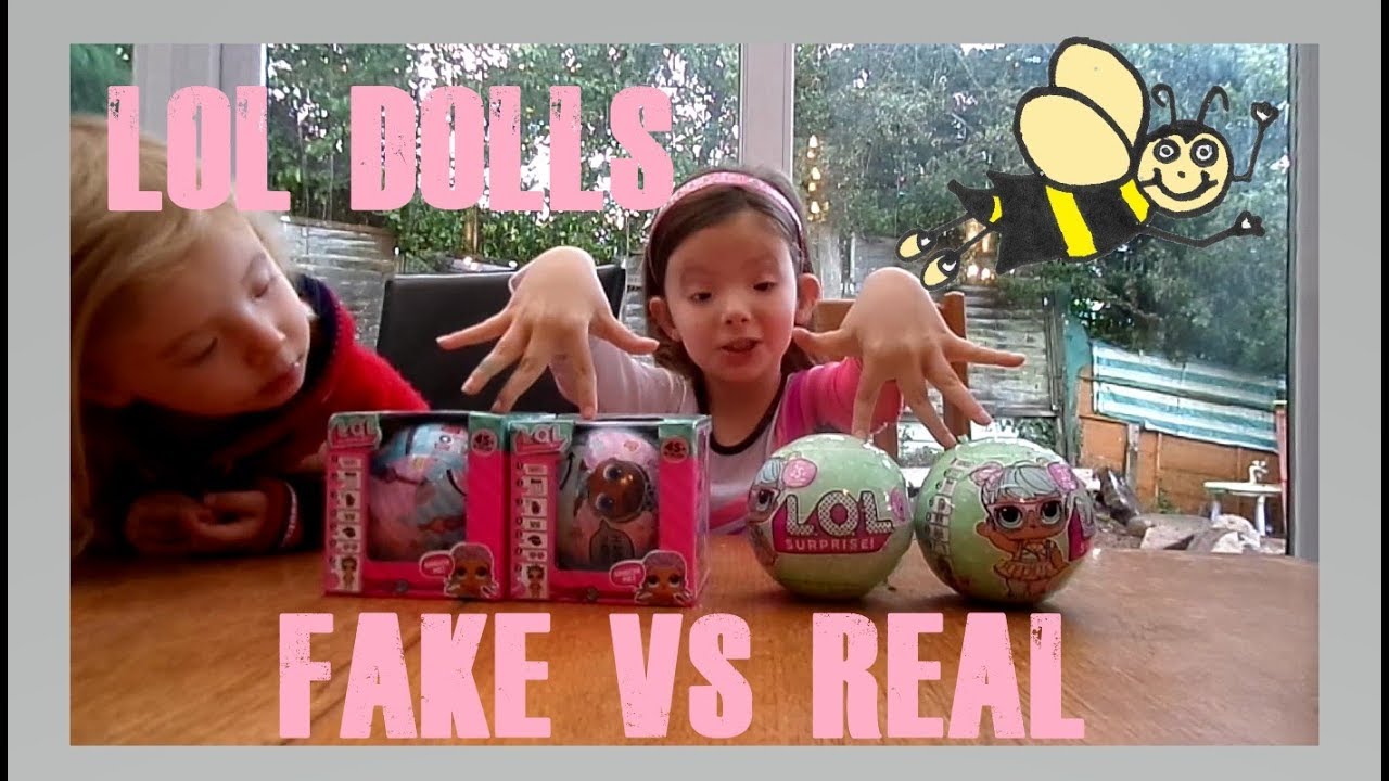 LOL Doll Fake Vs Real (A Comparison) - YouTube
