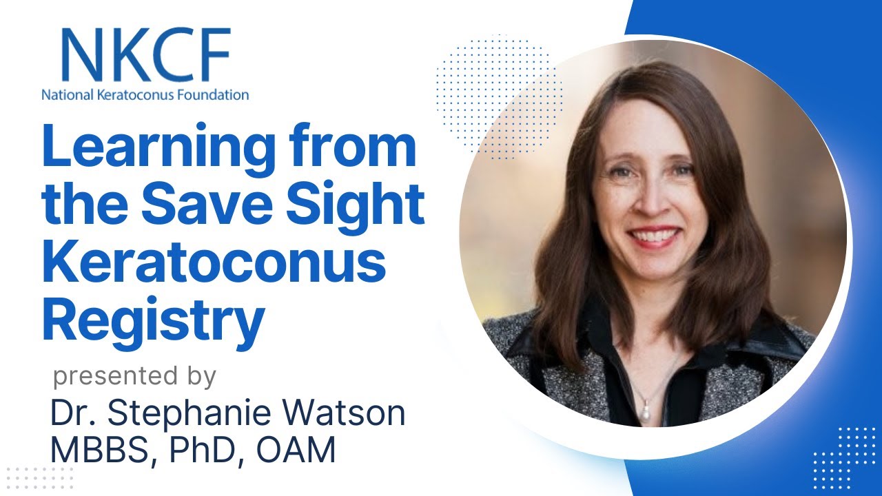 Learning from the Save Sight Keratoconus Registry with Dr. Stephanie ...