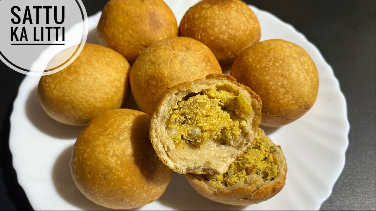 Sattu litti recipe | Bihari sattu litti | litti chokha recipe | travel ...