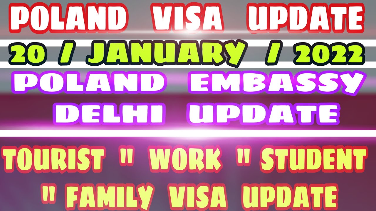 Poland Visa For Indian | Poland Visa Appointment | Poland Embassy Delhi ...