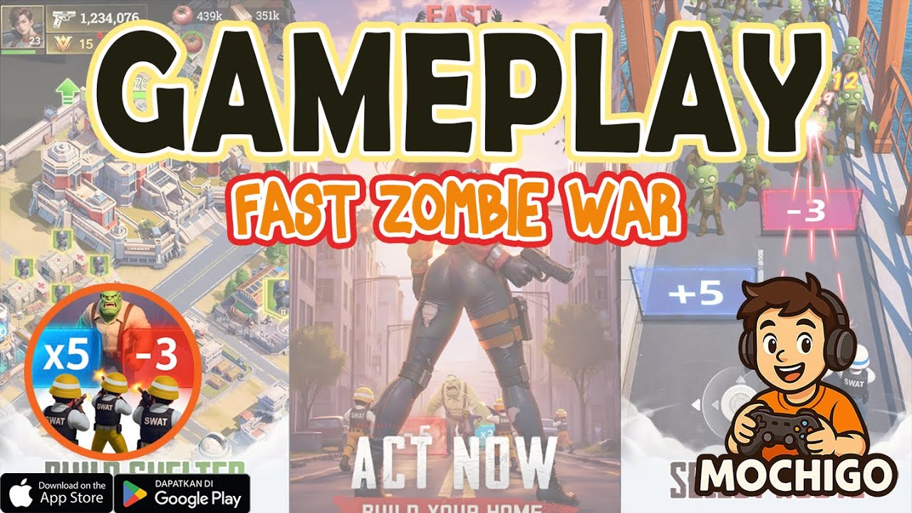 Fast Zombie War Gameplay - Android / IOS - YouTube