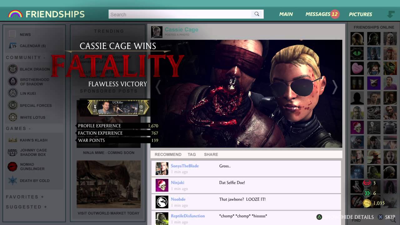 Mortal Kombat X Fatality Flawless Victory - YouTube