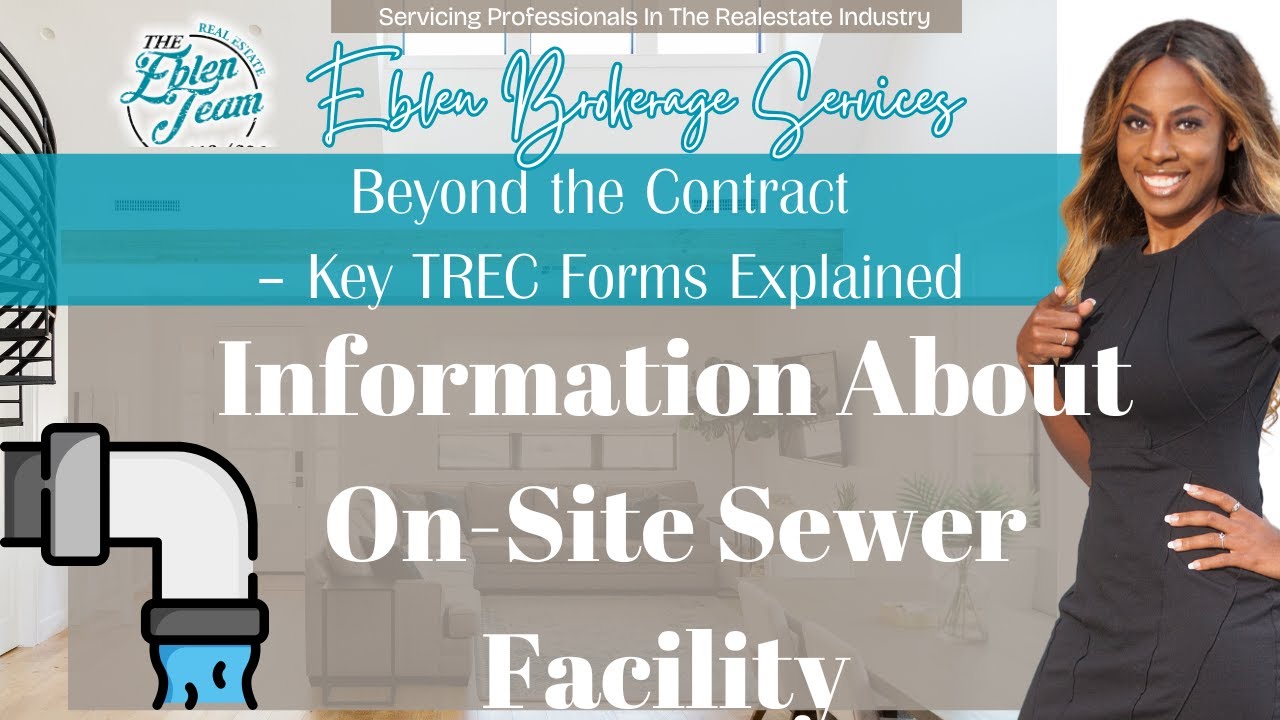On-Site Sewer Facility Disclosure – What Buyers & Agents Must Know (TXR ...