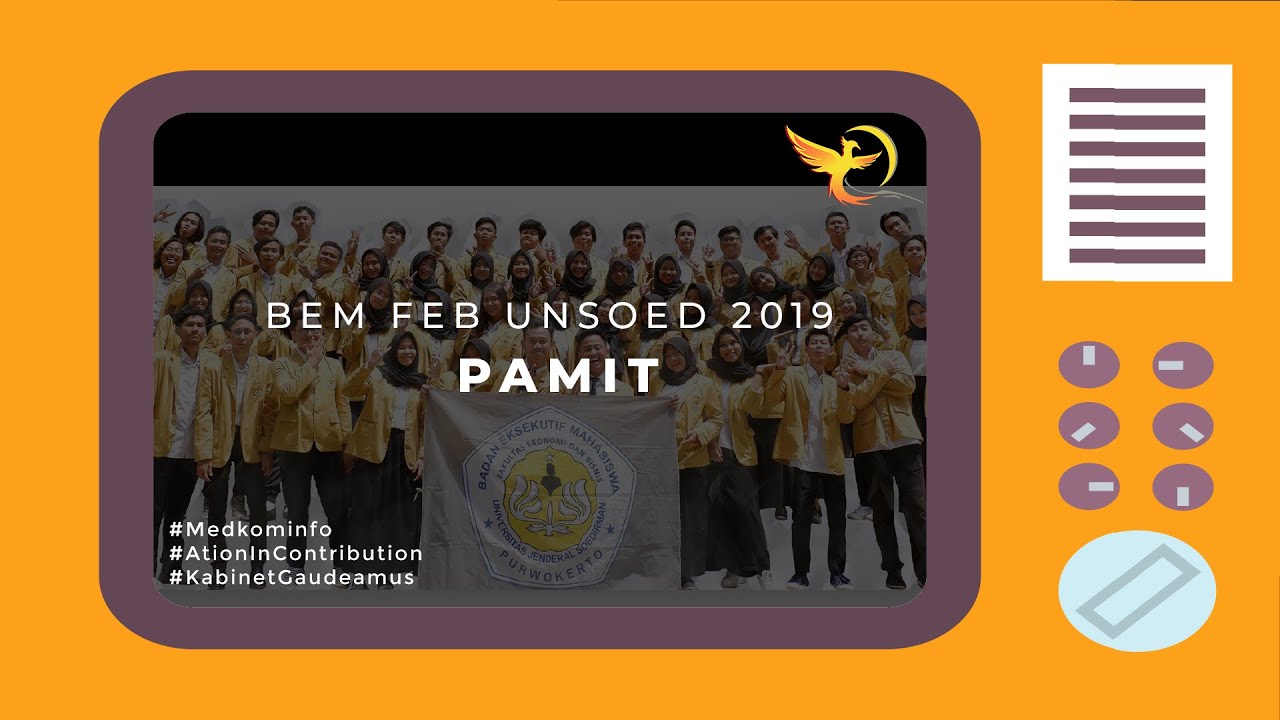 BEM FEB UNSOED 2019 #KabinetGAUDEAMUS I PAMIT - YouTube