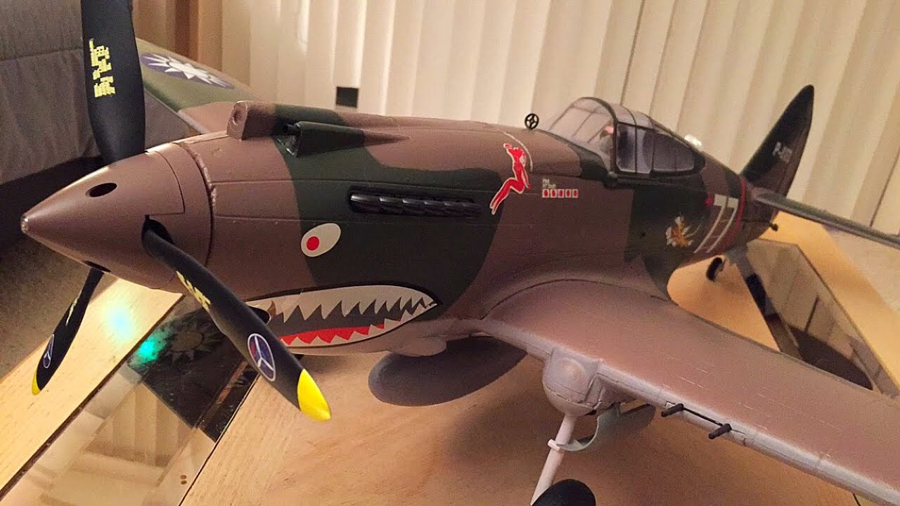 FMS P-40B "Flying Tiger" 980 mm High Speed Edition Preview - Hell's ...