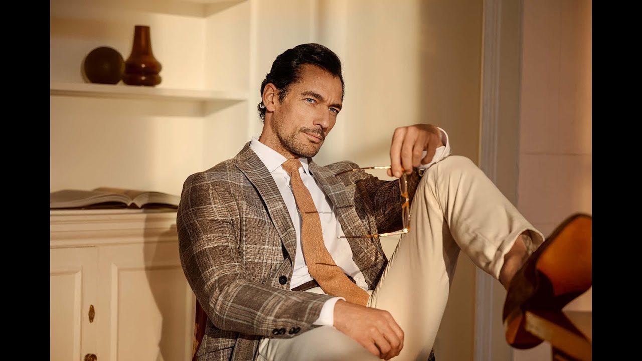 Hackett No. 14 Savile Row with David Gandy - YouTube