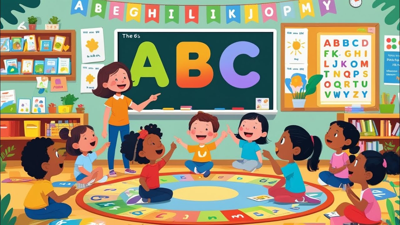 ABC Song for Kids | Learn the Alphabets with Fun & Music! - YouTube