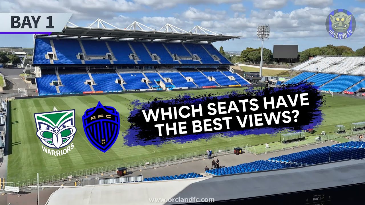 Go Media Stadium SEATING & VIEWS | Auckland FC & New Zealand Warriors ...