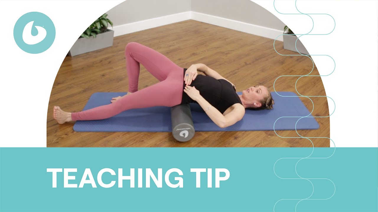 Releasing the Psoas Muscle using a Balanced Body Magic Roller ...