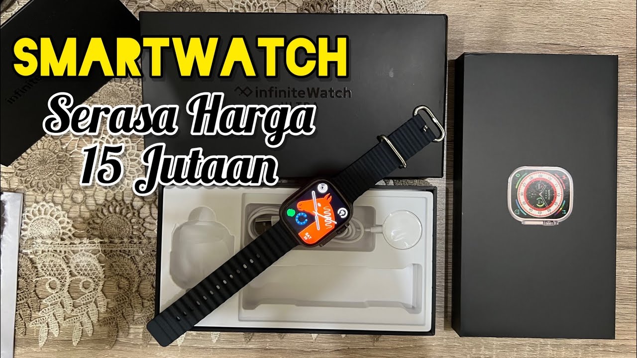 Infinite watch ultra 49 mm‼️ smartwatch rasa apple watch - YouTube