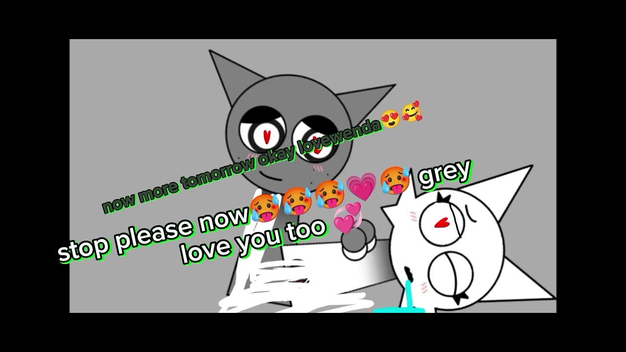 Guys i just found sus grey x wenda ?? 😳🤍🩶🩸💞 - YouTube