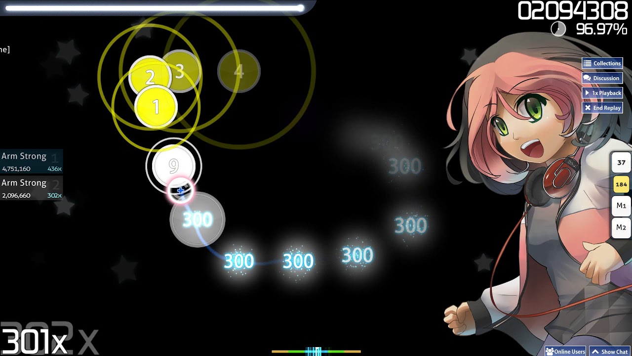 Osu! Rex Heart Of Witch [Insane] 98.02% - YouTube