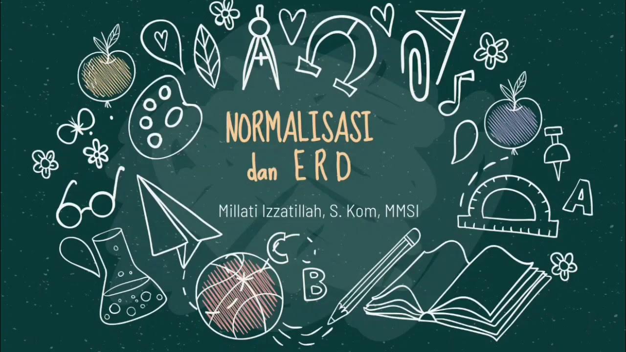Normalisasi dan ERD (Entity Relationship Diagram) - YouTube