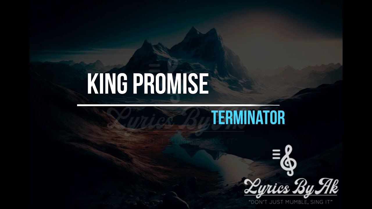 KING PROMISE-TERMINATOR LYRICS - YouTube