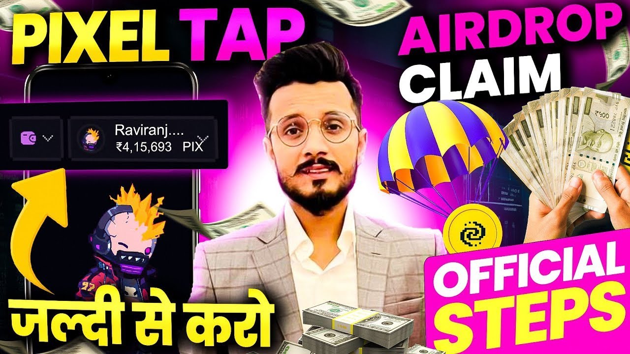 PixelTap Airdrop Claim Step By step || PixelTap Airdrop Claim Process ...