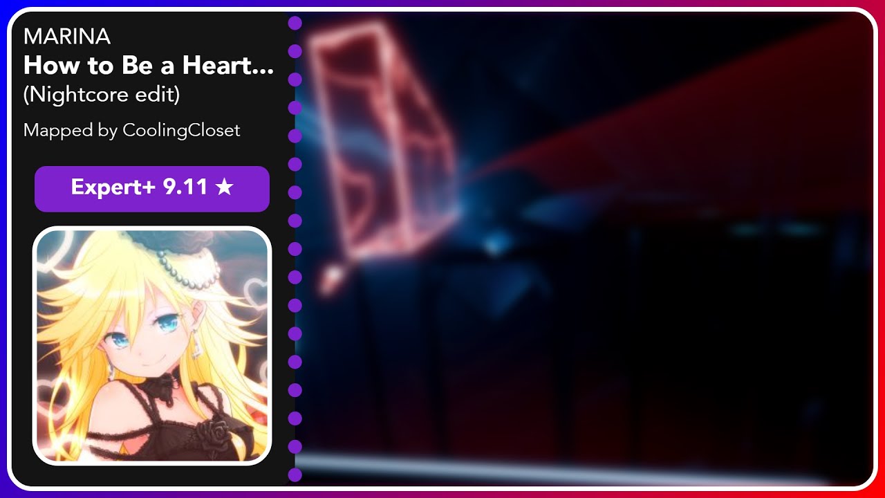 How to Be a Heartbreaker (Nightcore edit) | MARINA | CoolingCloset | Expert+ - YouTube