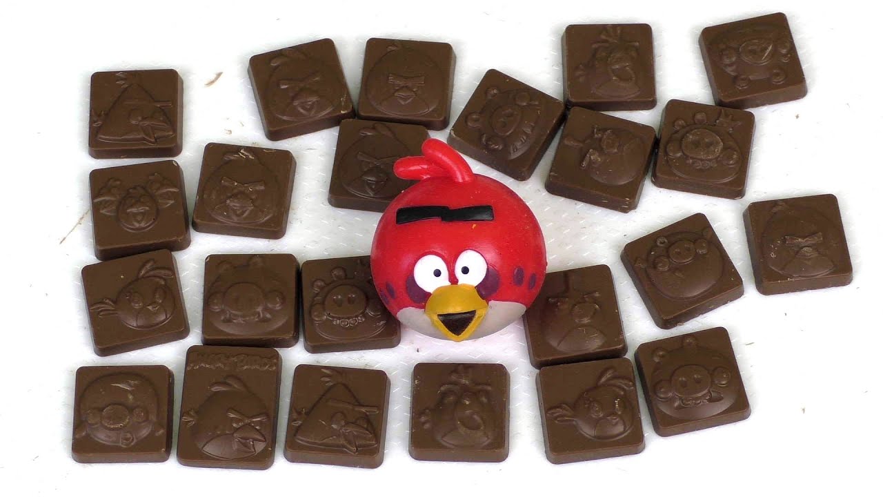 Angry Birds Xmas Chocolate and Drink - YouTube