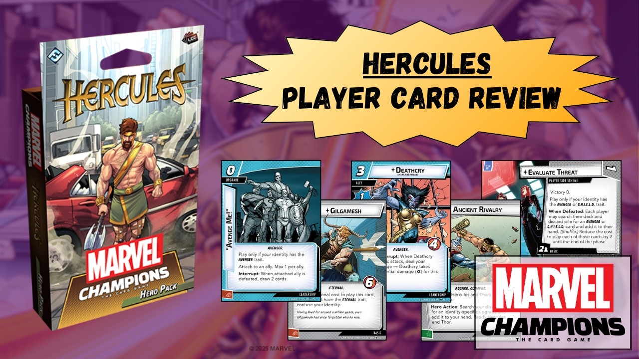 Hercules Player Card Review - YouTube