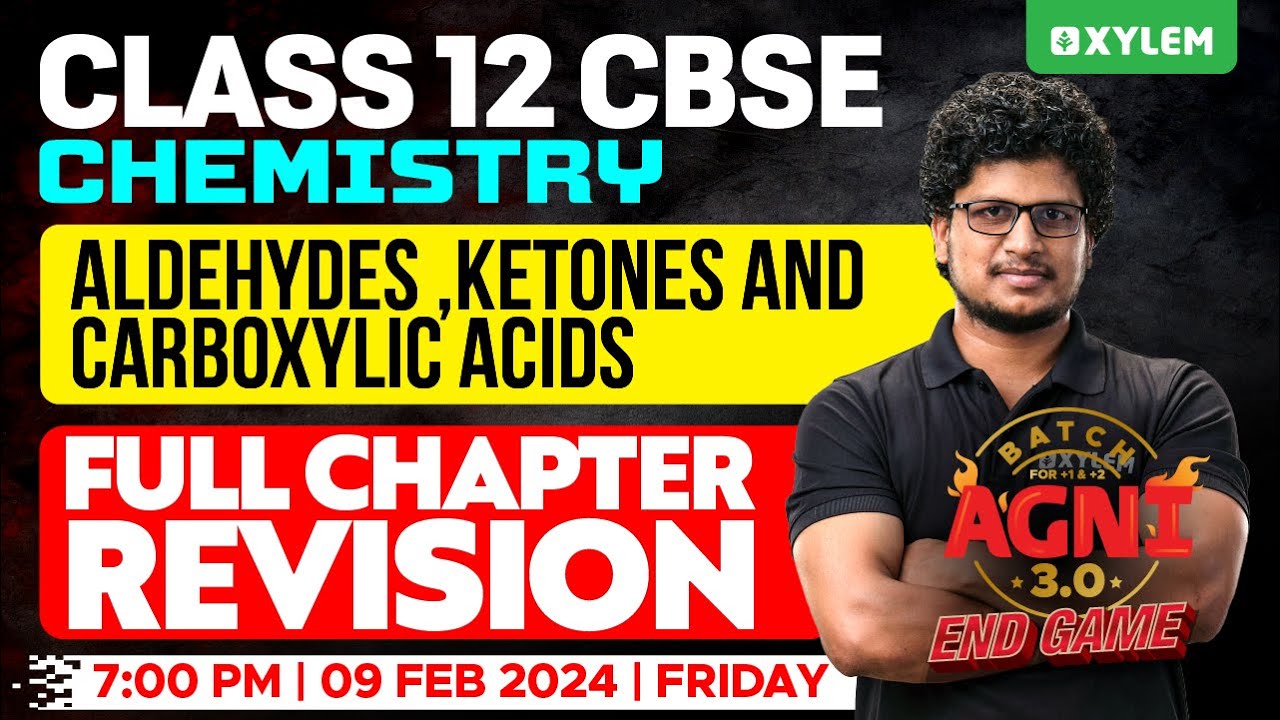 Class 12 CBSE Chemistry - Aldehydes , Ketones and Carboxylic Acids ...