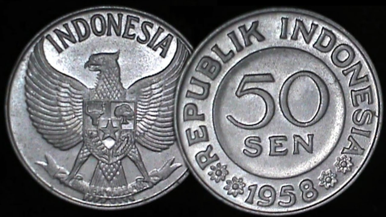 Indonesia 50 sen 1958 - YouTube