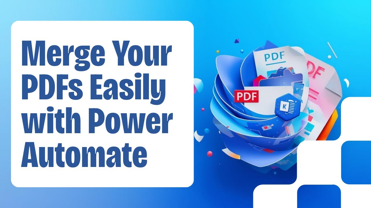 Merge PDFs Automatically with Power Automate | No Manual Work - YouTube
