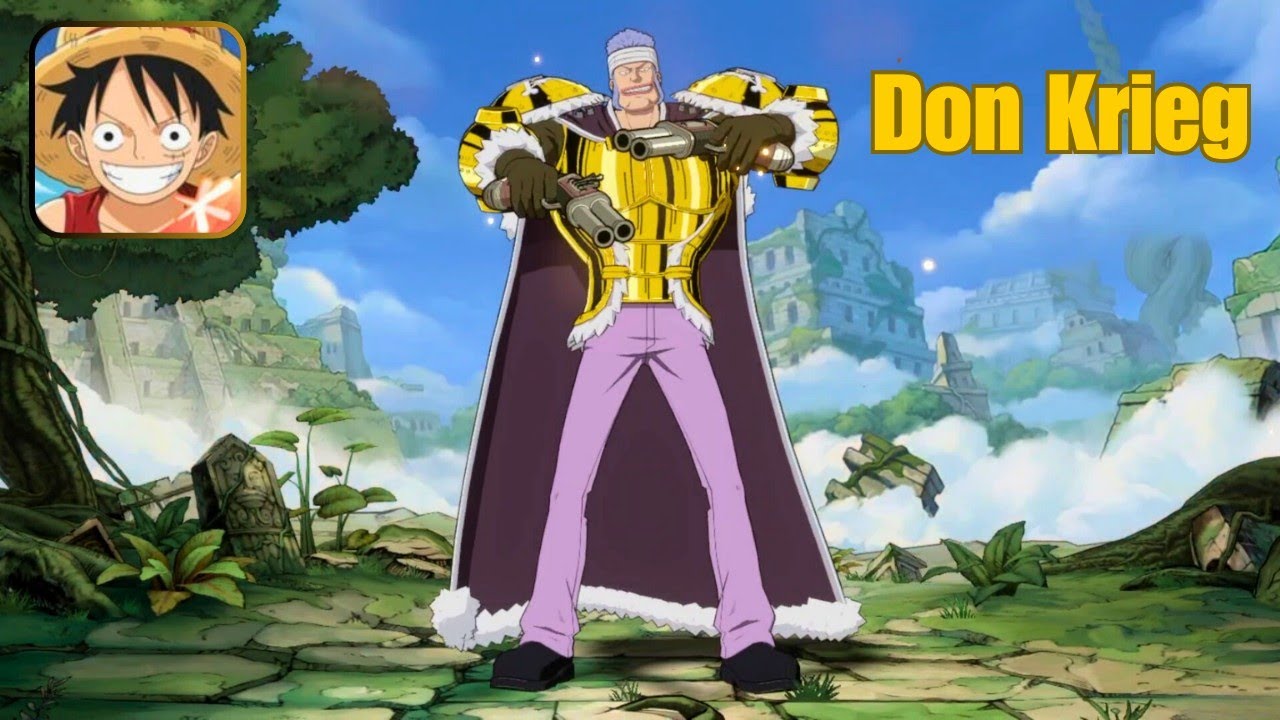 DON KRIEG COMPLETE MOVE SET | ONE PIECE: AMBITION - YouTube
