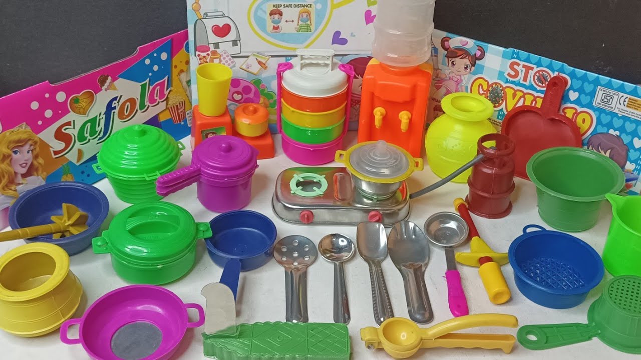Play with Amazing mini kitchen set @MINI CLAY |@Dolliyon - YouTube
