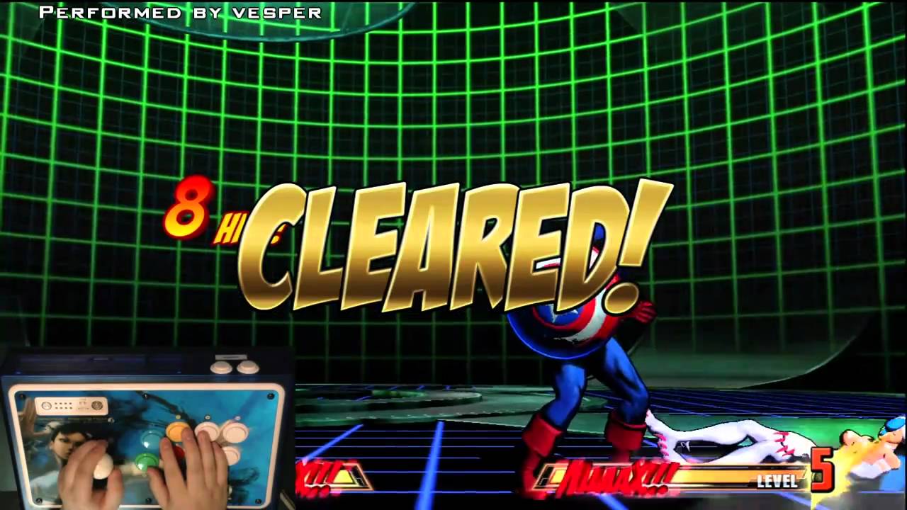 Marvel vs Capcom 3 Missions - Captain America - YouTube